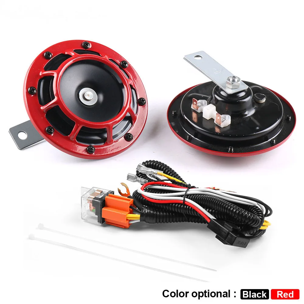 12V-115DB-Hella-Super-Loud-Compact-Electric-Blast-Tone-Air-Horn-With ...