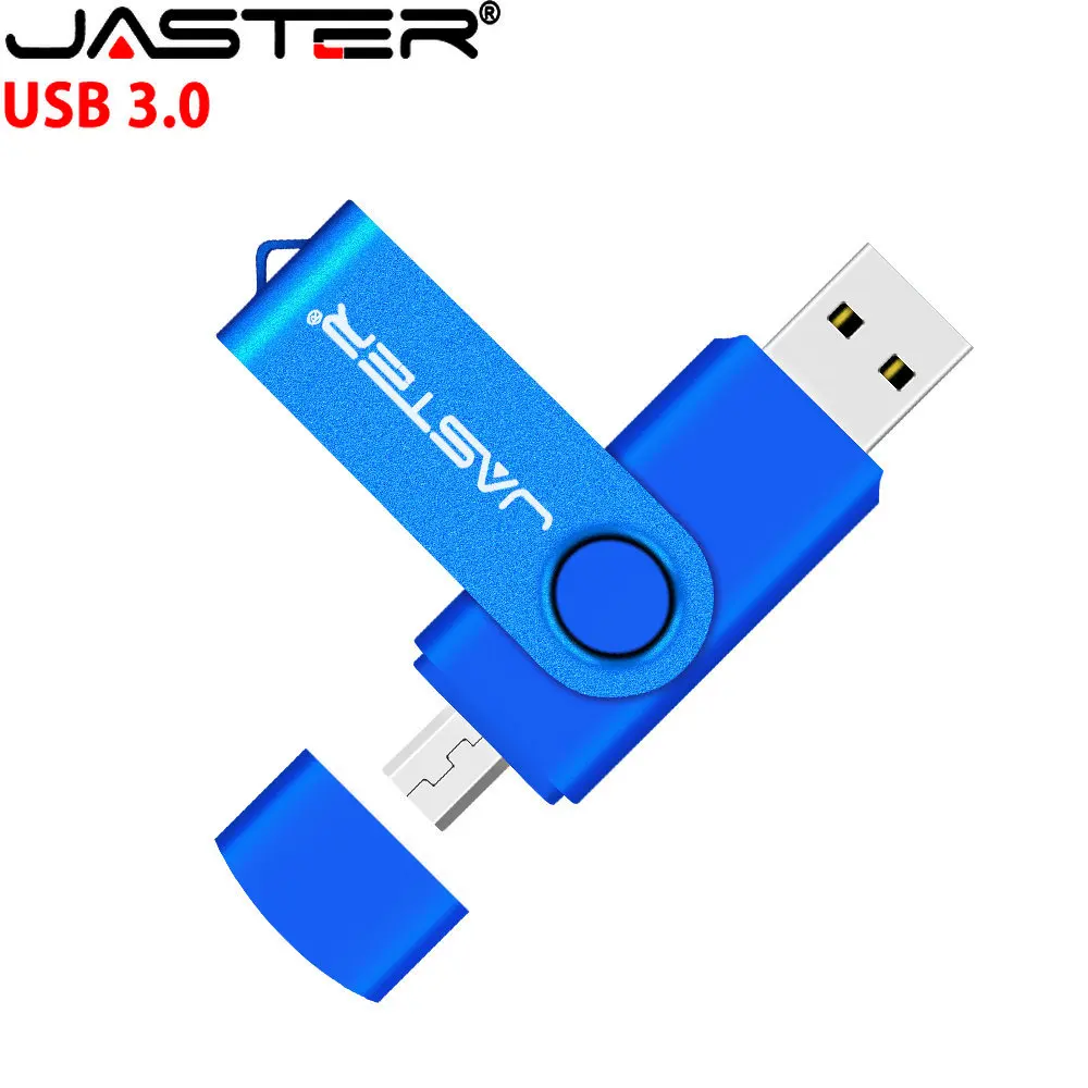 JASTER Black USB 3.0 Pen Drive 128GB Metal Rotatable USB Flash Drive ...