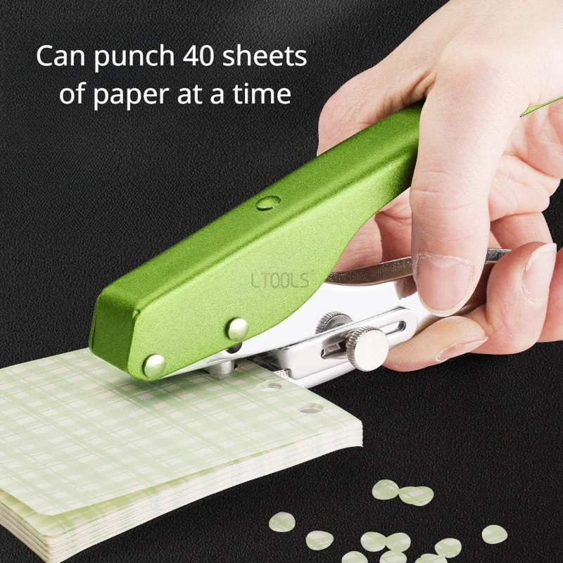 Metal Strong Punch Pliers Round Single Hole Puncher Hand Paper ...