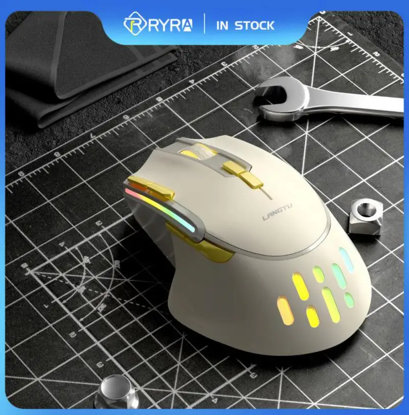 RYRA-rat-n-inal-mbrico-con-Bluetooth-para-videojuegos-Mouse-programable ...