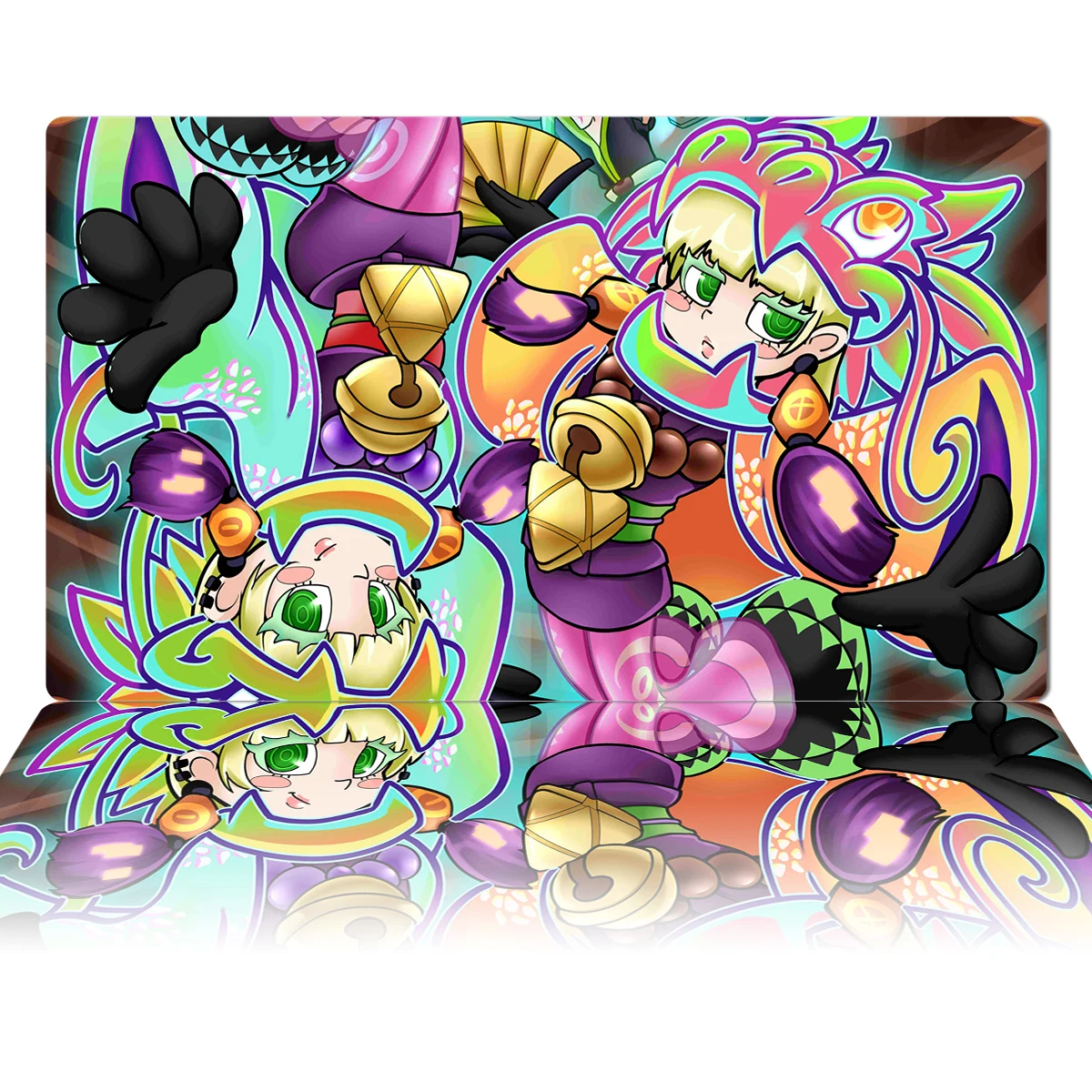 YuGiOh-Playmat-P-U-N-K-JAM-Dragon-Drive-TCG-CCG-Board-Game-Trading-Card ...