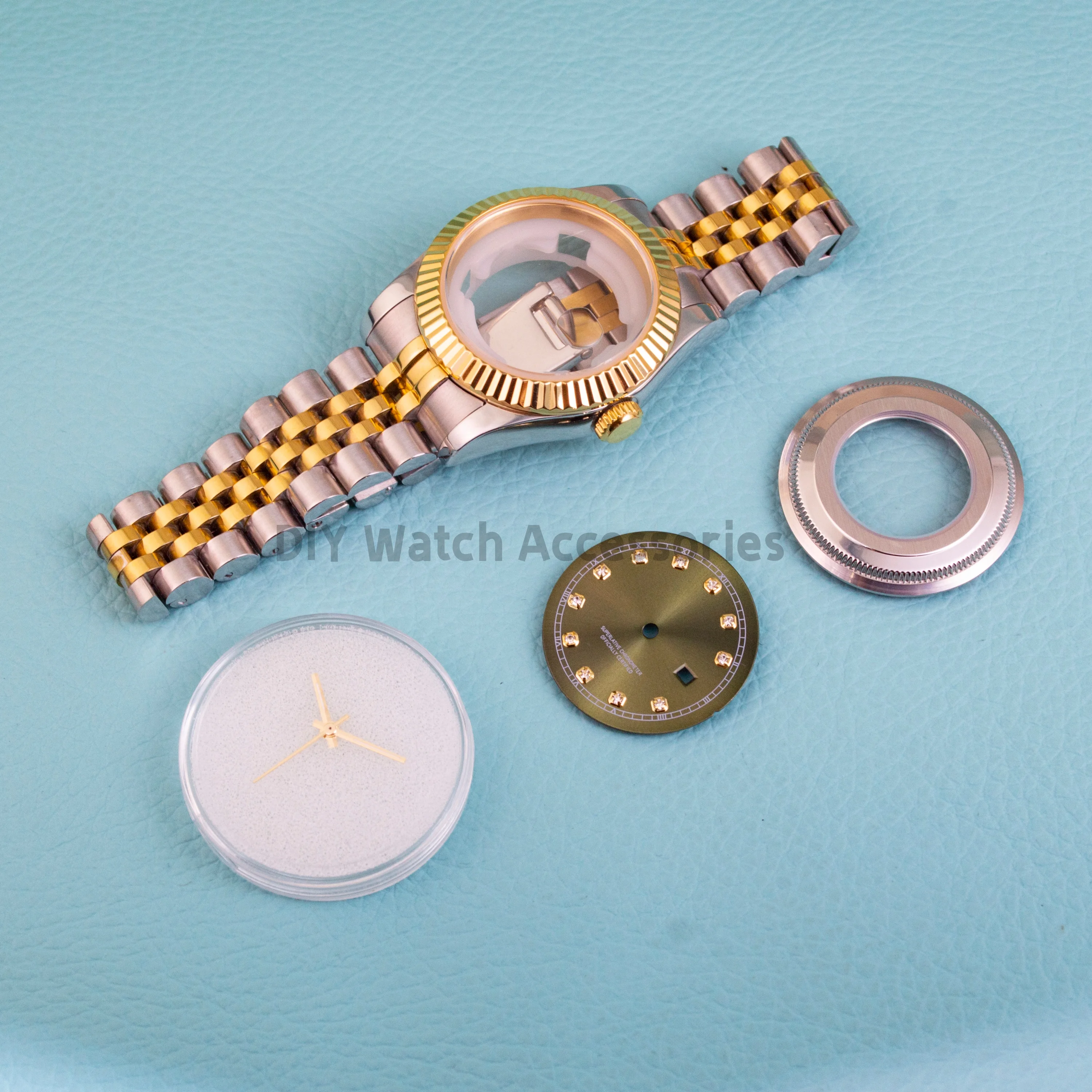 Women's Watch Case 33mm Watch Case 17mm Strap NH05 Case 25mm Dial Hands ...
