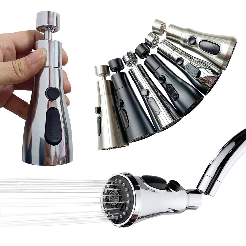 720-Stream-Sprayer-Universal-Rotation-Kitchen-Mixer-Faucet-Aerator ...