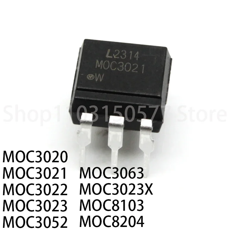 1piece-MOC3020-MOC3021-MOC3022-MOC3023-MOC3052-MOC3063-MOC3023X-MOC8103 ...