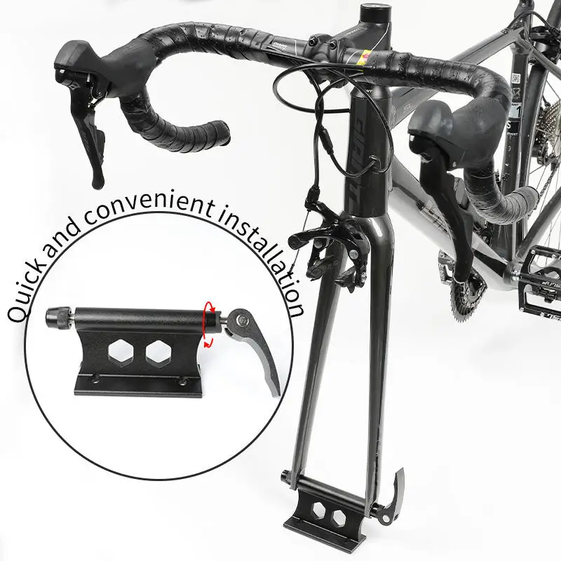 Bicycle Front Fork Holder Mount Car Roof Rack Support Quick Release ...