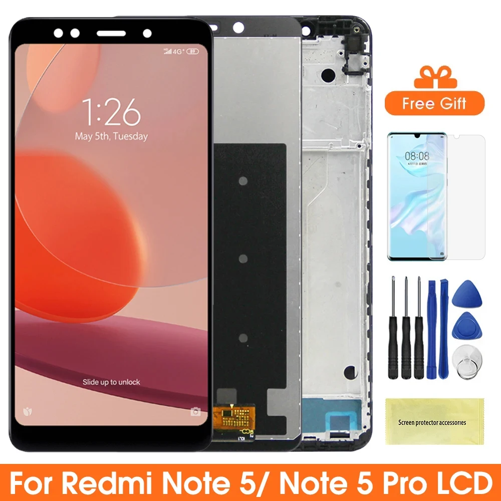 Screen-for-Xiaomi-Redmi-Note-5-Pro-LCD-Display-Digital-Touch-Screen ...