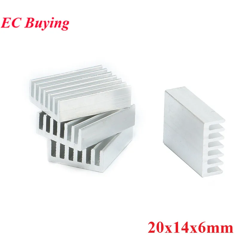 20pcs-5pcs-20-14-6mm-Radiator-Heatsink-Cooler-Cooling-Fin-Aluminum-Heat ...