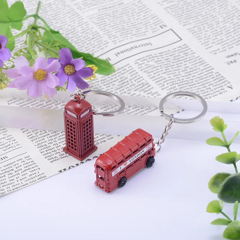 KC-98 exquisite UK i love london red bus key chains high quality ...