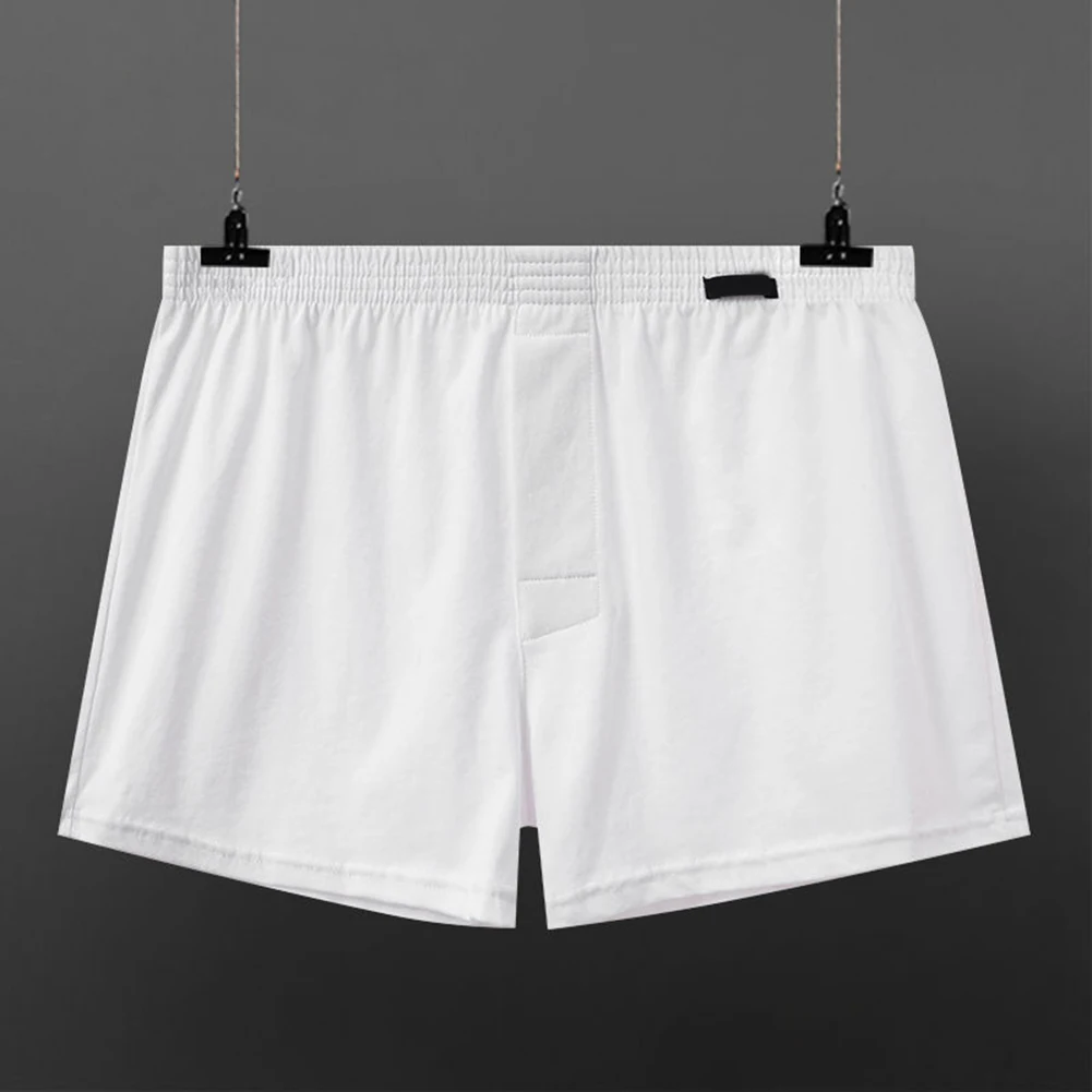 Mens Sexy Loose Boxer-Briefs Comfort Soft Underwear Home Shorts Trunks ...