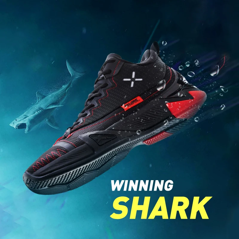 Xtep-SHARK1-0-Basketball-Shoes-Men-High-Top-Stability-Men-s-ports-Shoes ...
