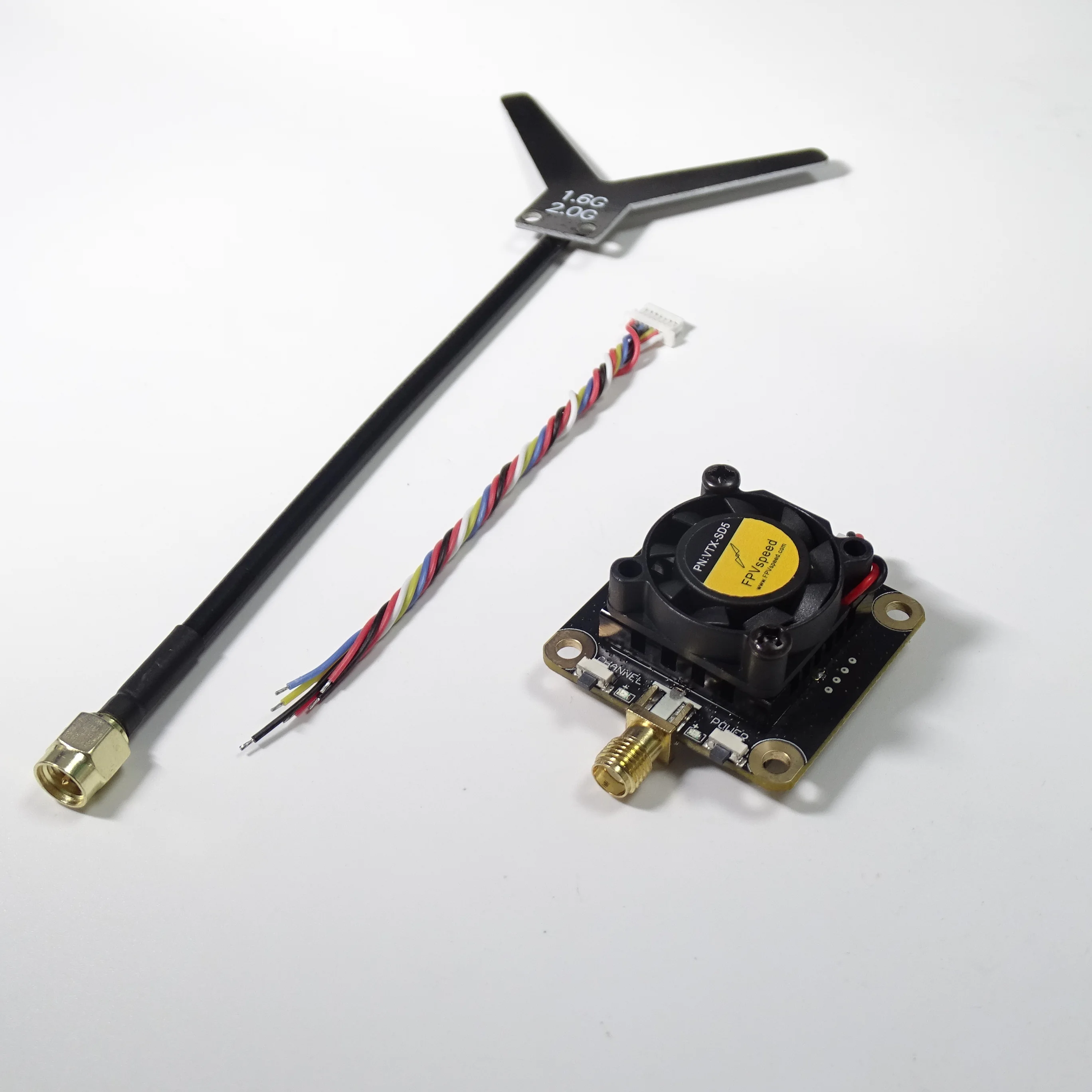 1.7GHZ 1.9GHZ 5.5W 8CH Video Transmitter with IRC Tramp Control ...