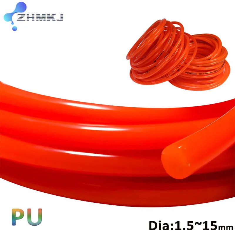 1M-Red-Connectable-PU-Polyurethane-Circular-Belt-Circular-Belt-Smooth ...