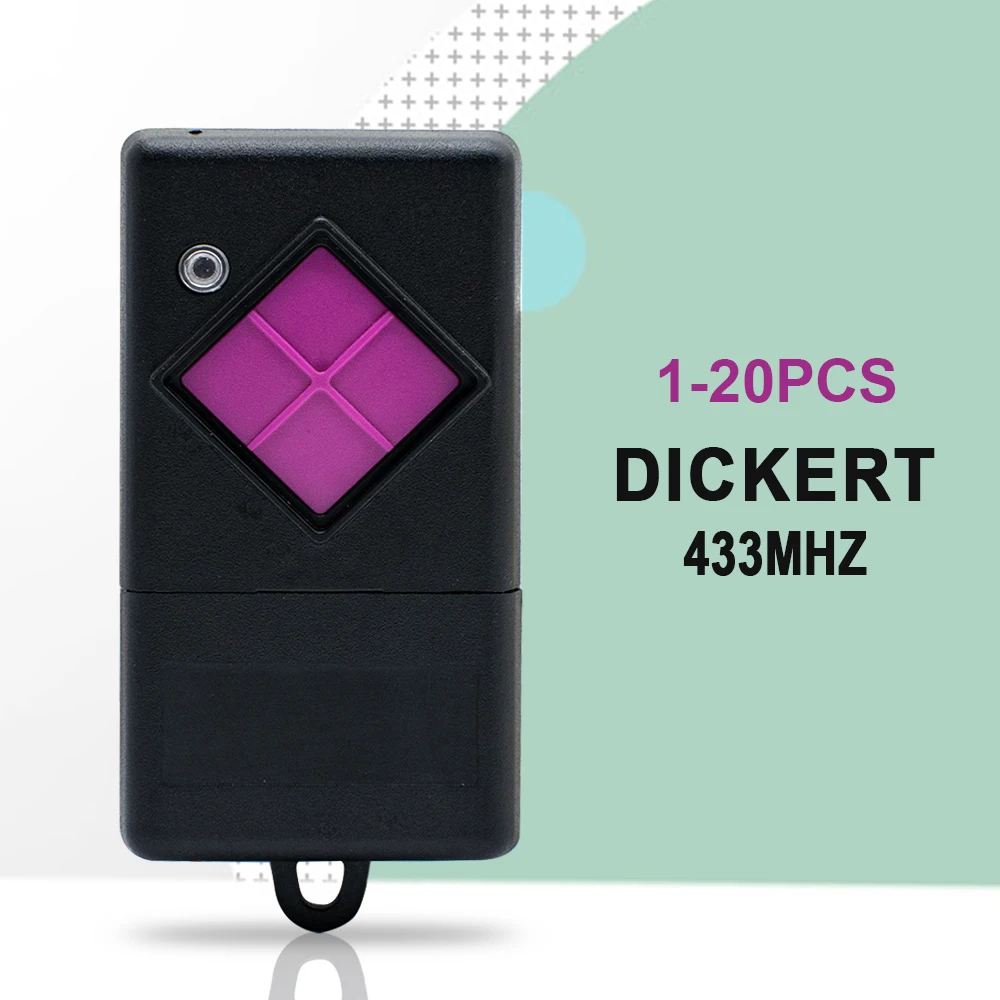 1-20pcs-Handheld-Transmitter-Dickert-Garage-Door-Remote-Control-MAHS433 ...