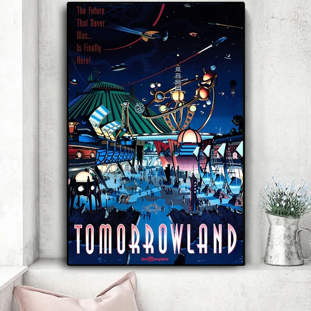 Vintage Tomorrowland Poster