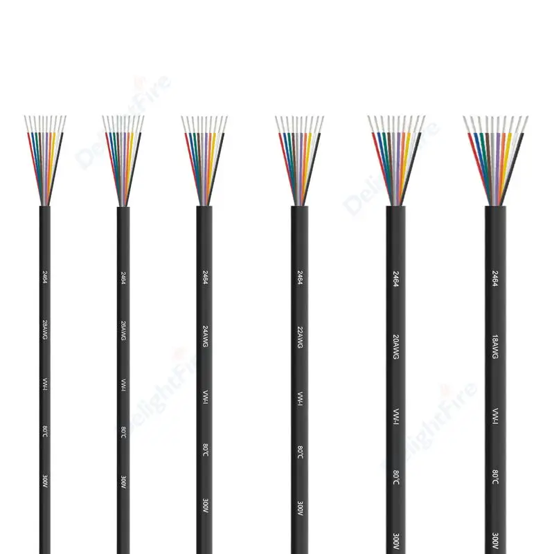 12V-Car-Electrical-Wire-7-8-9-10-Core-Solder-Wire-Flexible-Automotive ...