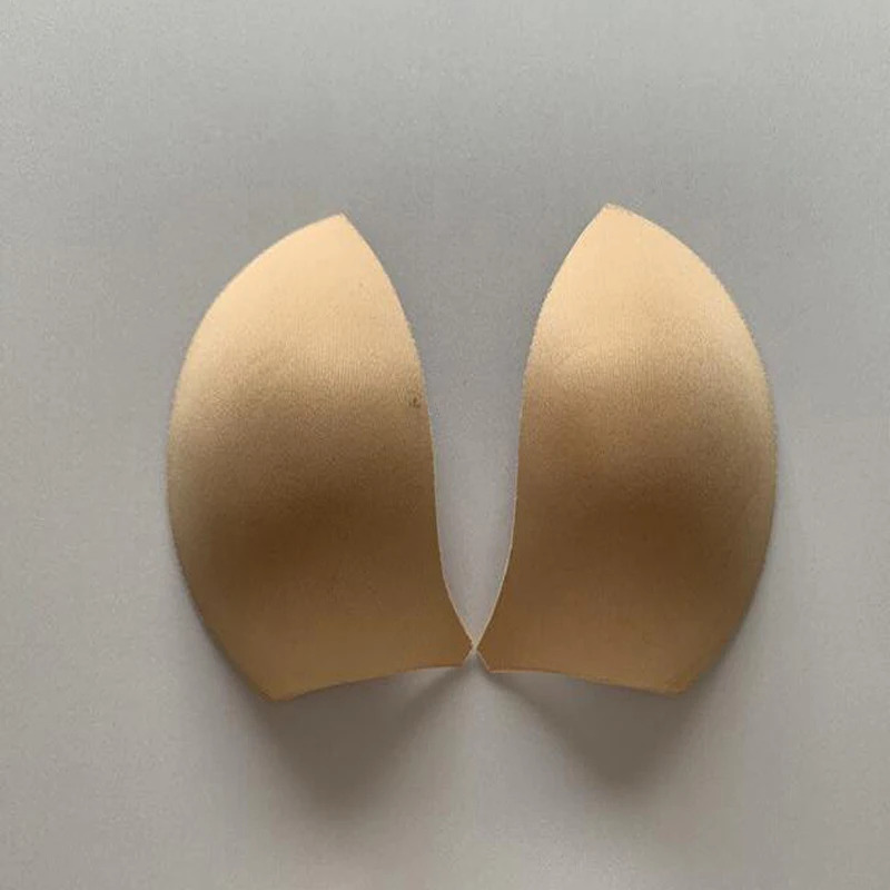 9size-Large-Black-White-Skin-Thickened-Vest-Style-Chest-Pad-Bra-DIY-Sew ...