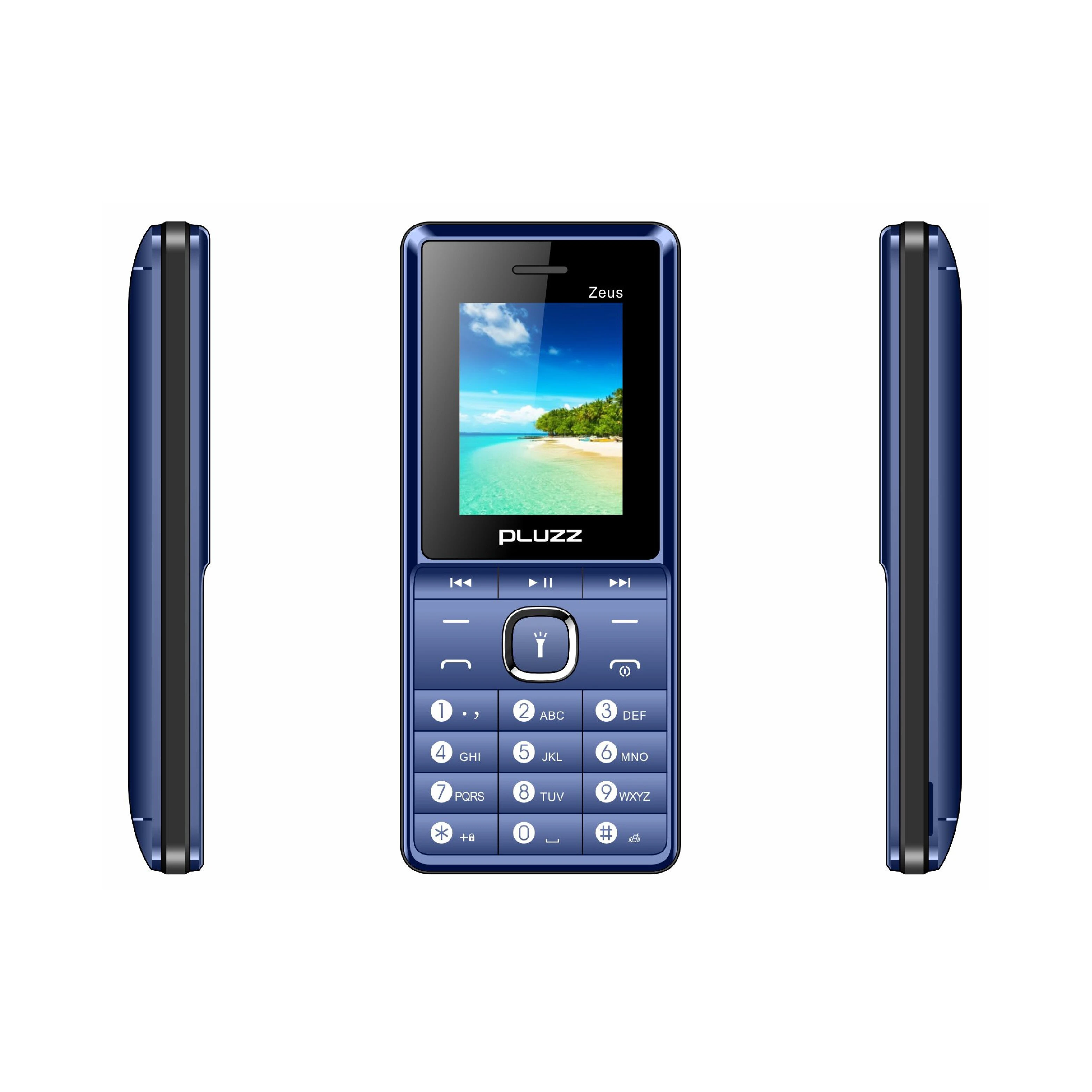 1,77 polegadas 5C1000Mah bateria com câmera Feature Mobile Phone PLUZZ M1818A Zeus| | - AliExpress