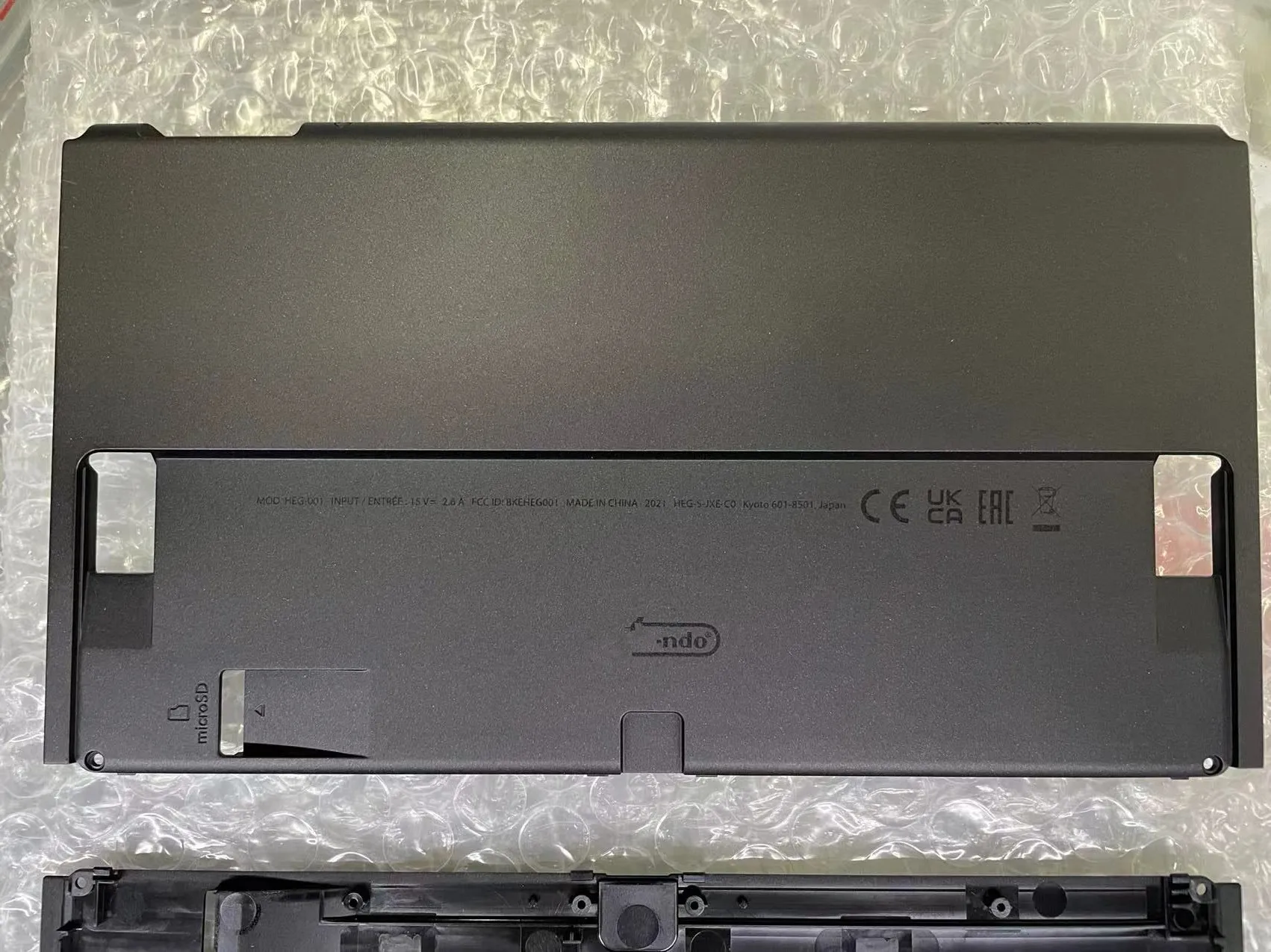 Original-OLED-Bottom-Housing-Shell-Case-Part-for-Switch-OLED-Console ...