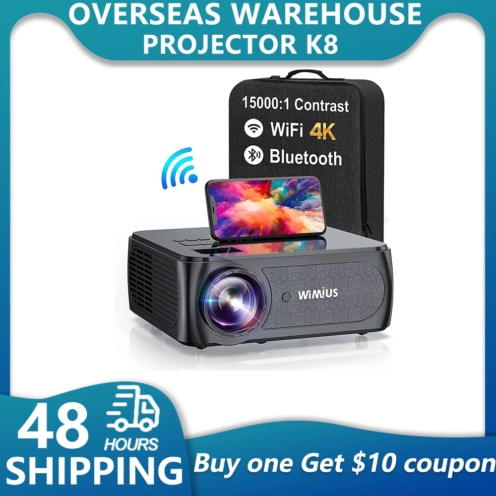 4K-Projectors-5G-WiFi-Bluetooth-Full-HD-Projector-Native-1080p-15000 ...
