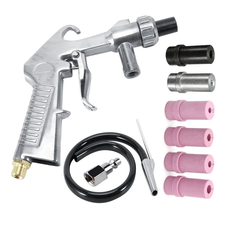 Y1UD-Sand-Blaster-with-Hose-and-Nozzles-Blasting-Shot-Sandblaster ...