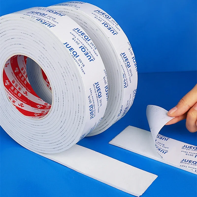 2M-White-EVA-Foam-Tape-Sponge-Anti-collision-Strip-Double-side-Strong ...