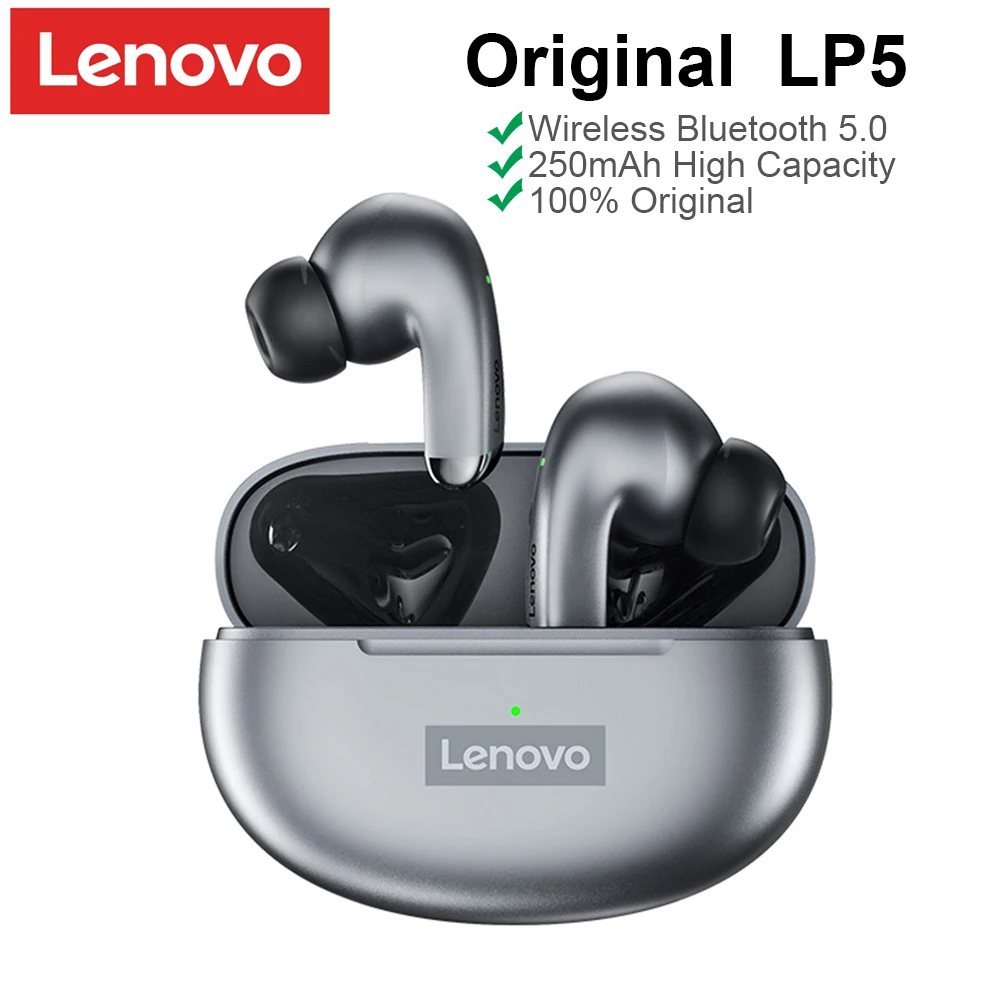 Original-Lenovo-LP5-Earbuds-Wireless-Bluetooth-5-0-thinkplus-LivePods ...