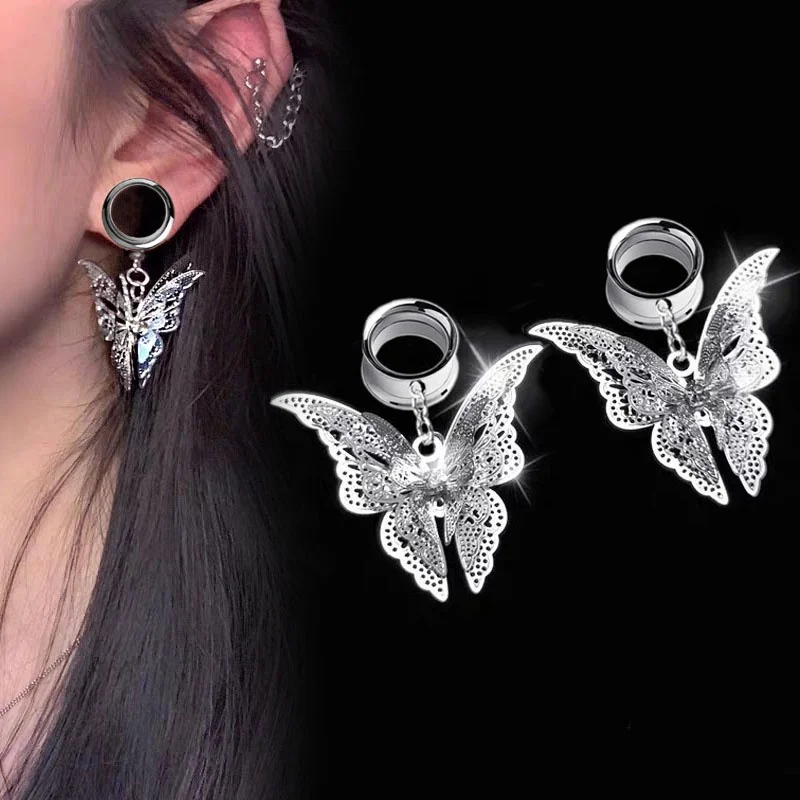 Piercing-de-acero-quir-rgico-para-Oreja-Dilataciones-de-Oreja ...