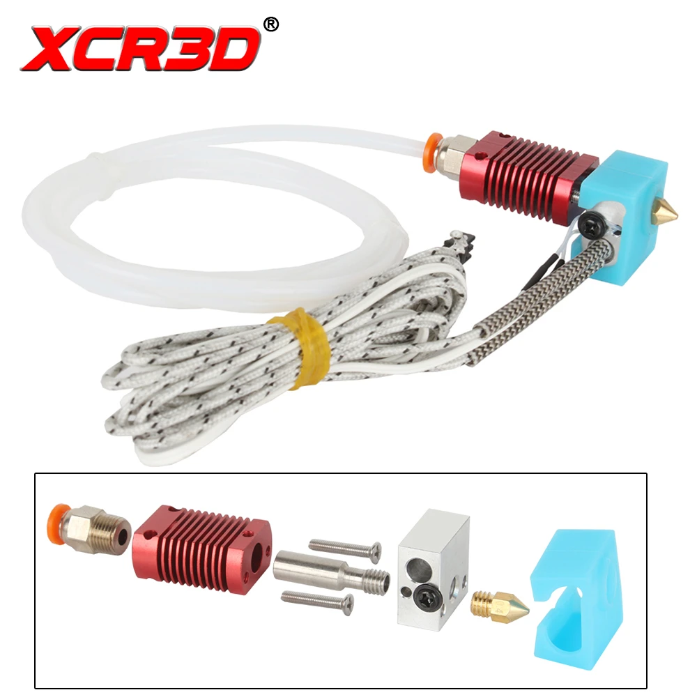 MK8 Assembled Extruder Hot End kit for Ender 3 CR 10 Printers 1.75mm 0 ...