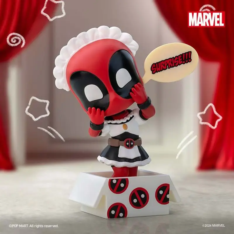 New Pop Mart Marvel Deadpool Series Blind Box X-Men Anime Figure ...