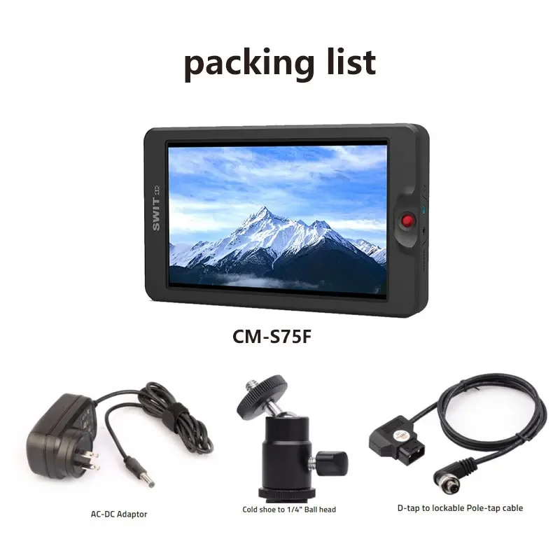 SWIT-Monitor-LCD-CM-S75F-dispositivo-De-7-pulgadas-3000nit-Super ...