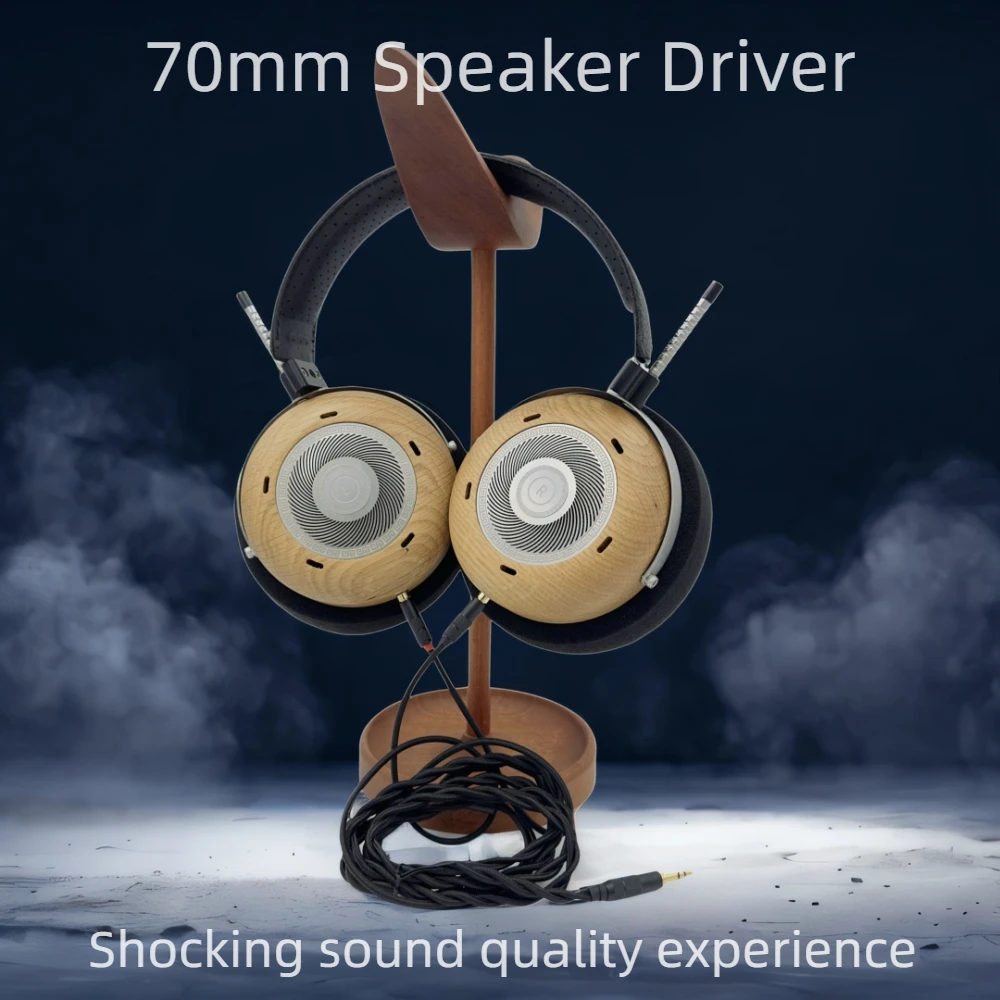Alloy-Diaphragm-Horn-70mm-Speaker-Driver-Handcrafted-Headphones-Shell ...
