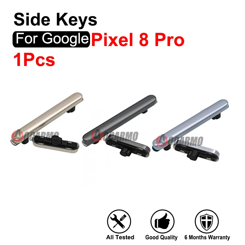 For Google Pixel 8Pro 8 Pro Side Keys Power Volume Buttons Replacement ...
