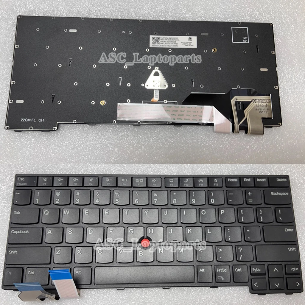 New-US-English-Keyboard-For-Lenovo-Thinkpad-T14-Gen-3-L14-Gen-3-P14s-G3 ...