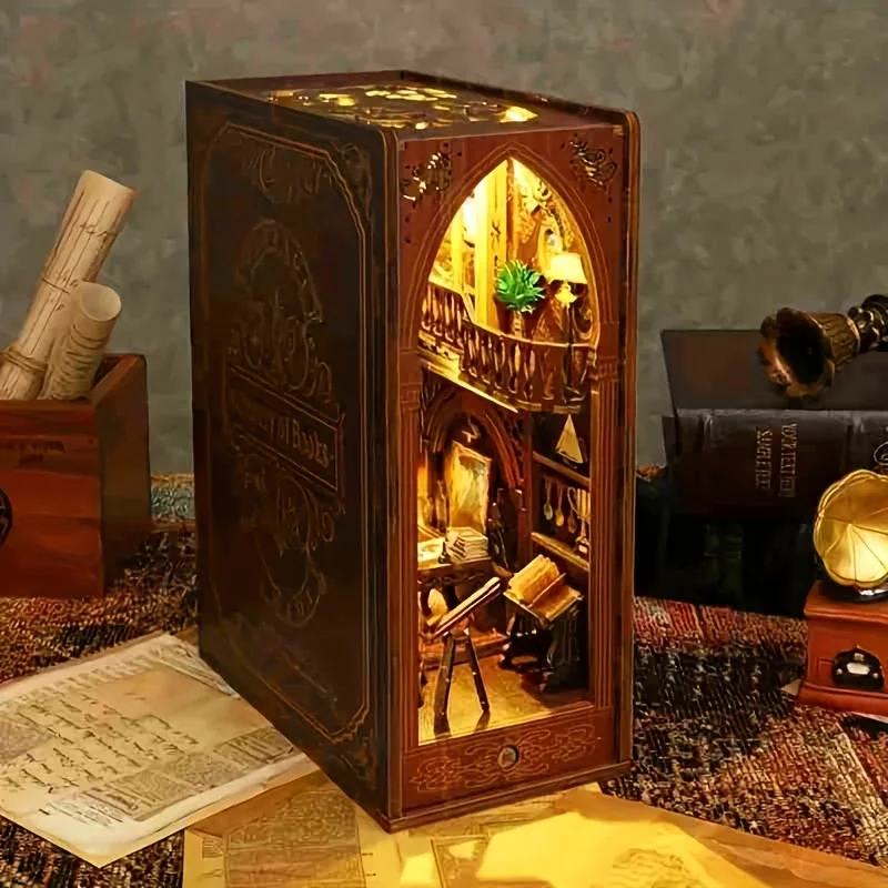 DIY Ancient Library: The Ultimate Handcrafted 3D Wooden Puzzle for Book ...
