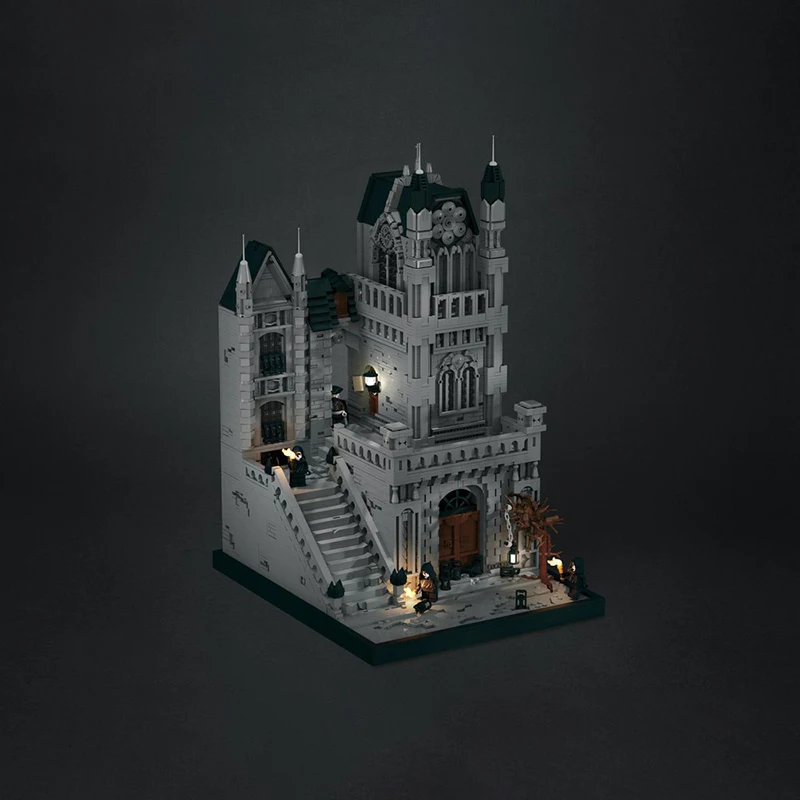 New-6569PCS-MOC-building-blocks-Medieval-dark-Gothic-City-Bloodborne ...