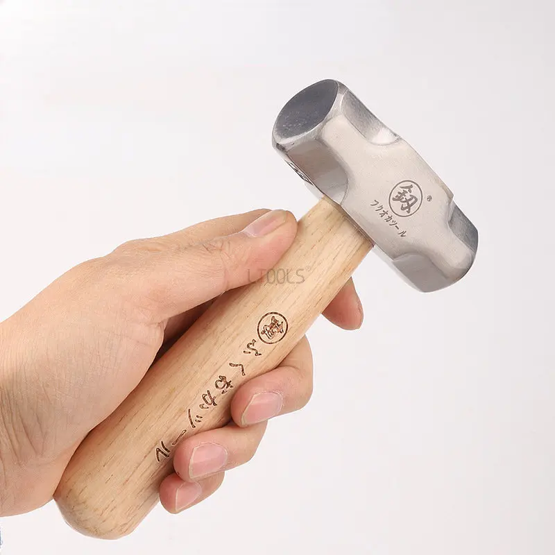 1Pc-165-170mm-Multifunction-Mini-Hammer-Solid-Wood-Short-Handle-Hammer ...