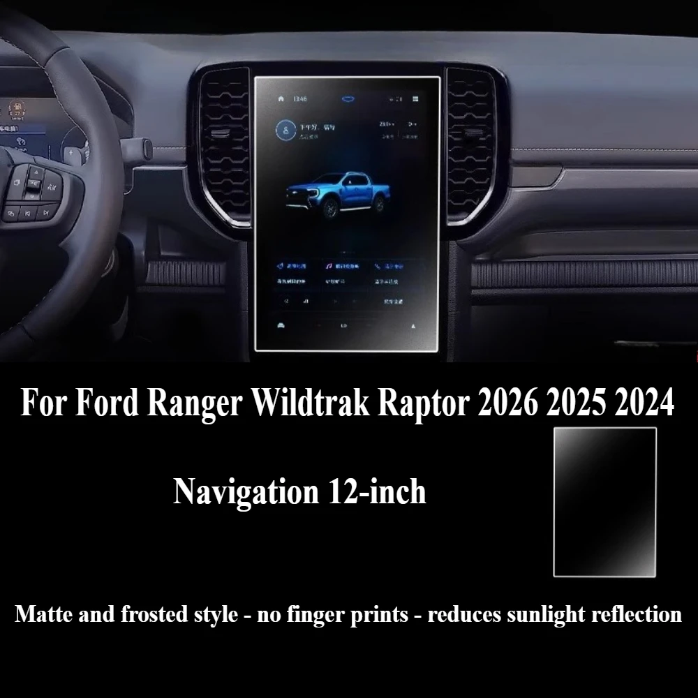 For Ford Ranger Wildtrak Raptor 2026 2025 2024 Tempered Glass LCD ...