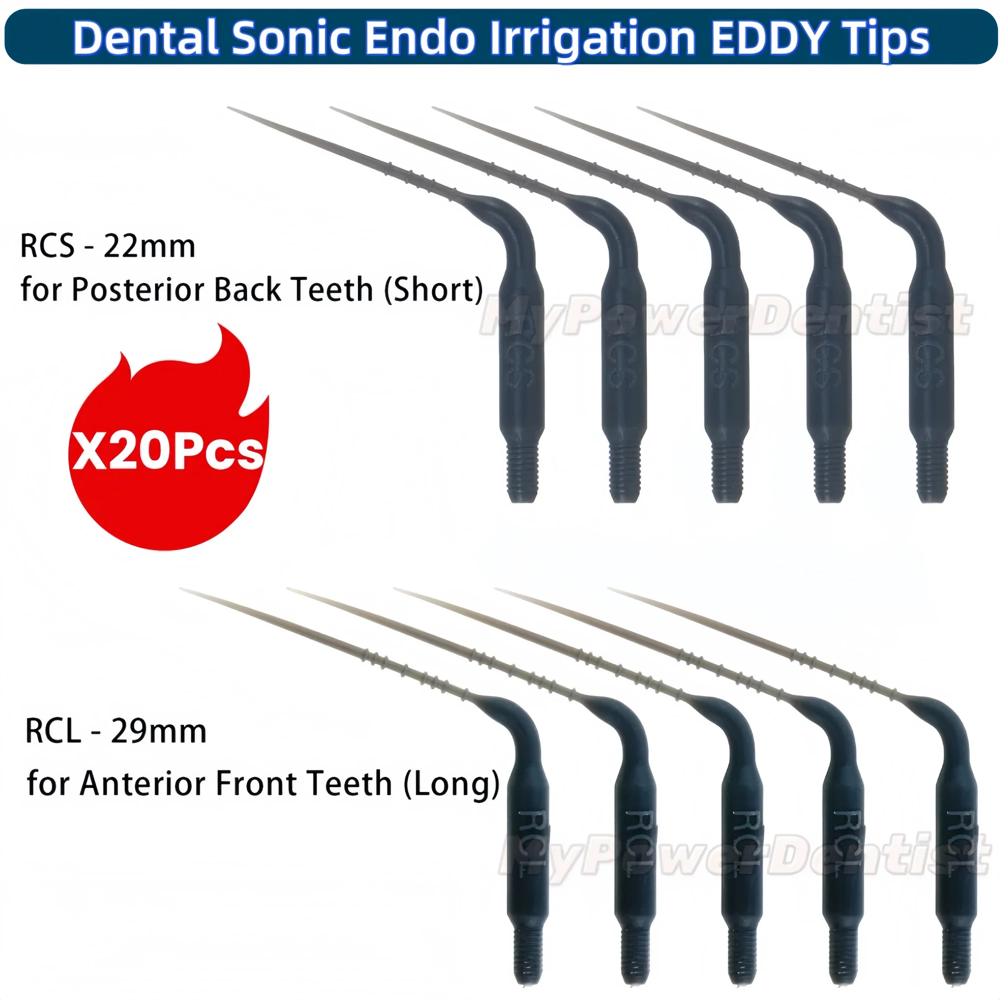 Dental Sonic Endo Irrigation EDDY Tips Short Long For VDW KaVo Air ...