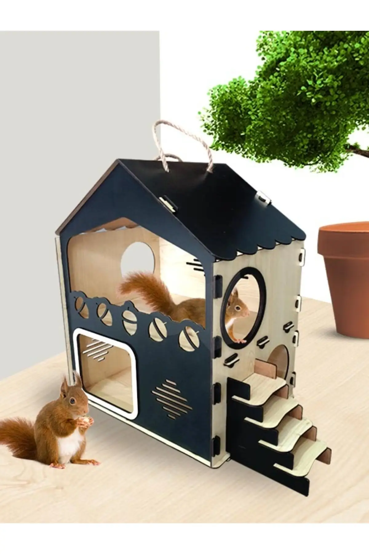 Terraced-Squirrel-House-Hamster-Ginepig-Slot-Big-size-Squirrel-Slot ...