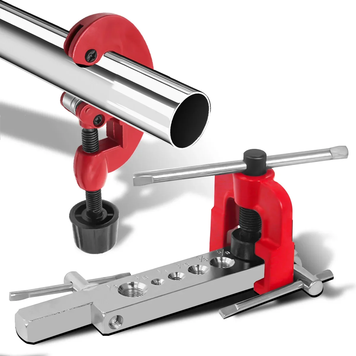 Tube-Cutter-Flaring-Tool-Kit-Tube-Expander-Expansion-Mouthparts-Pipe ...