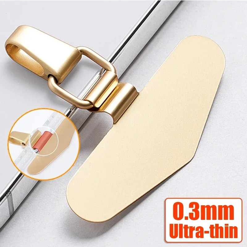3-1PCS-Ultra-thin-Stainless-Steel-Phone-Case-Hanging-Piece-Patch-Clip ...