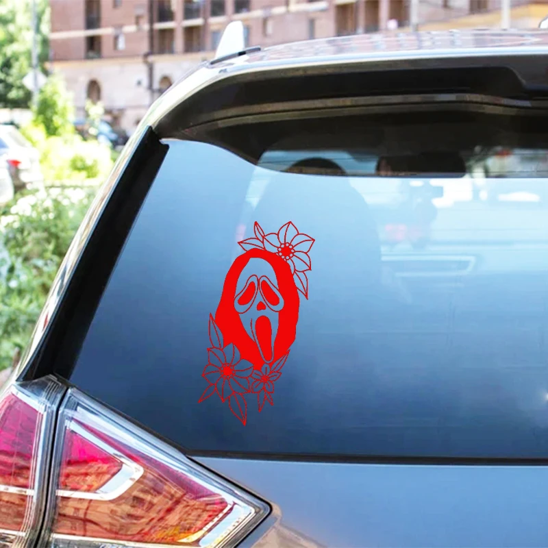 Scream-Ghostface-90-s-Horror-Vinyl-Sticker-Decals-Car-Window-Bumper ...