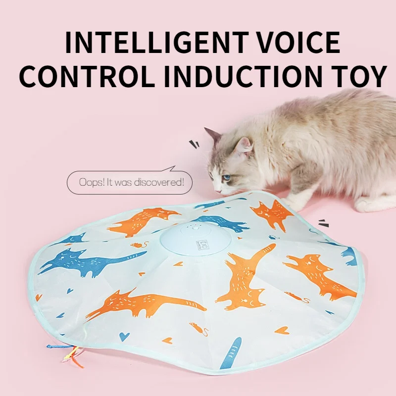 Automatic-Funny-Cat-Toys-Electric-Motion-Undercover-Fabric-Moving-Mouse ...