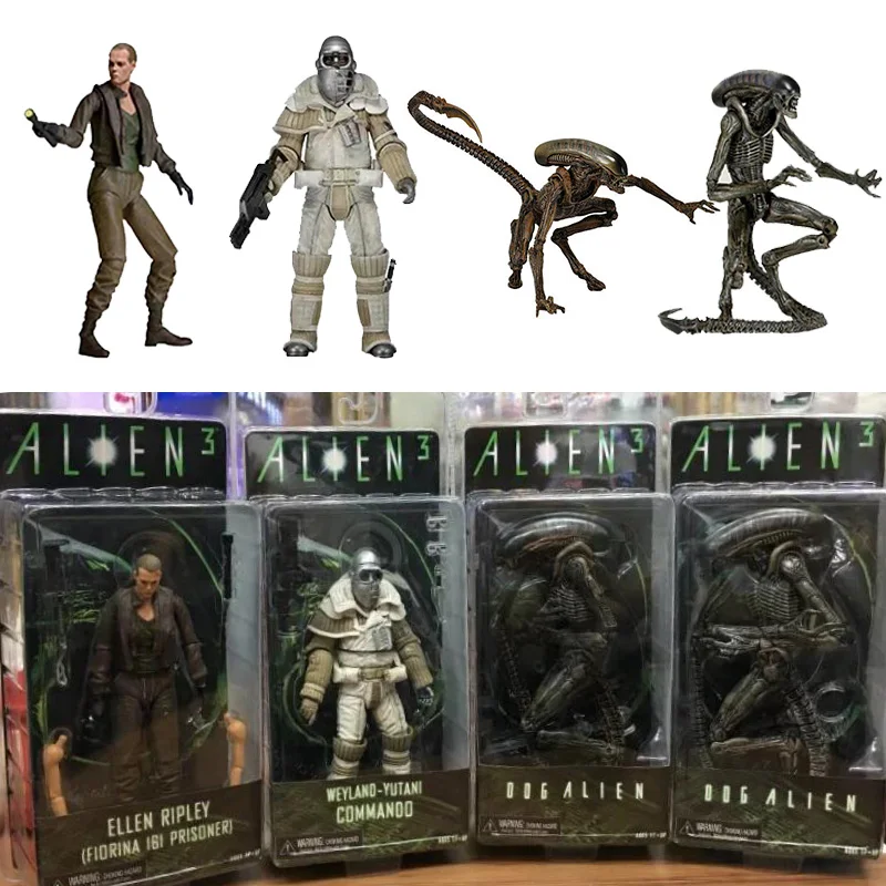 Figuras-de-acci-n-de-Aliens-vs-Predator-modelos-coleccionables-de-mu ...
