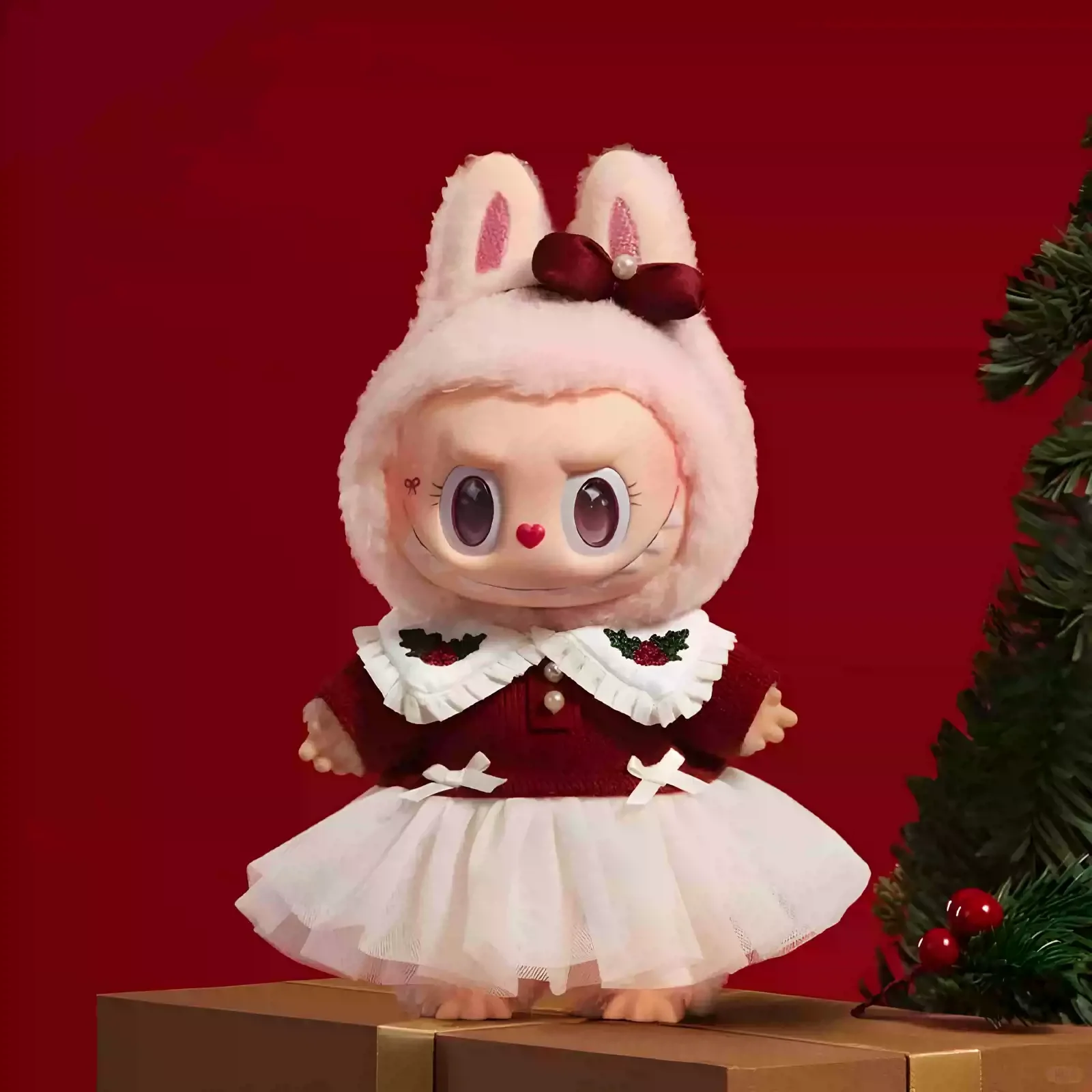 Original Labubu Checkmate Chess King Queen Spring Wild Anime Figure ...