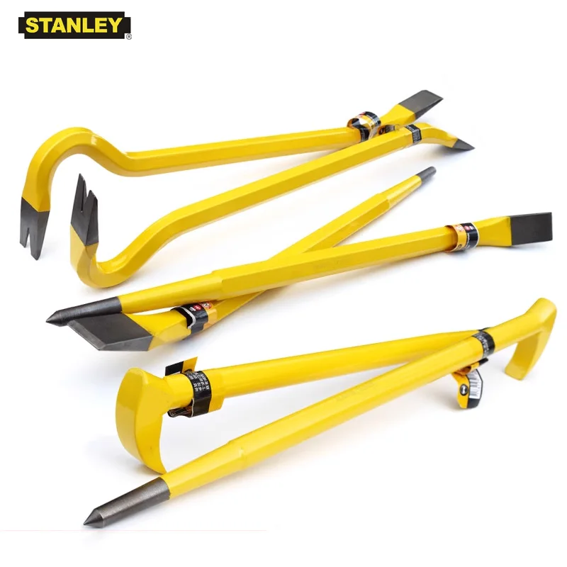 Stanley-1-Pcs-12-16-24-inch-excellent-curved-crowbar-tool-pry-bar-nail ...