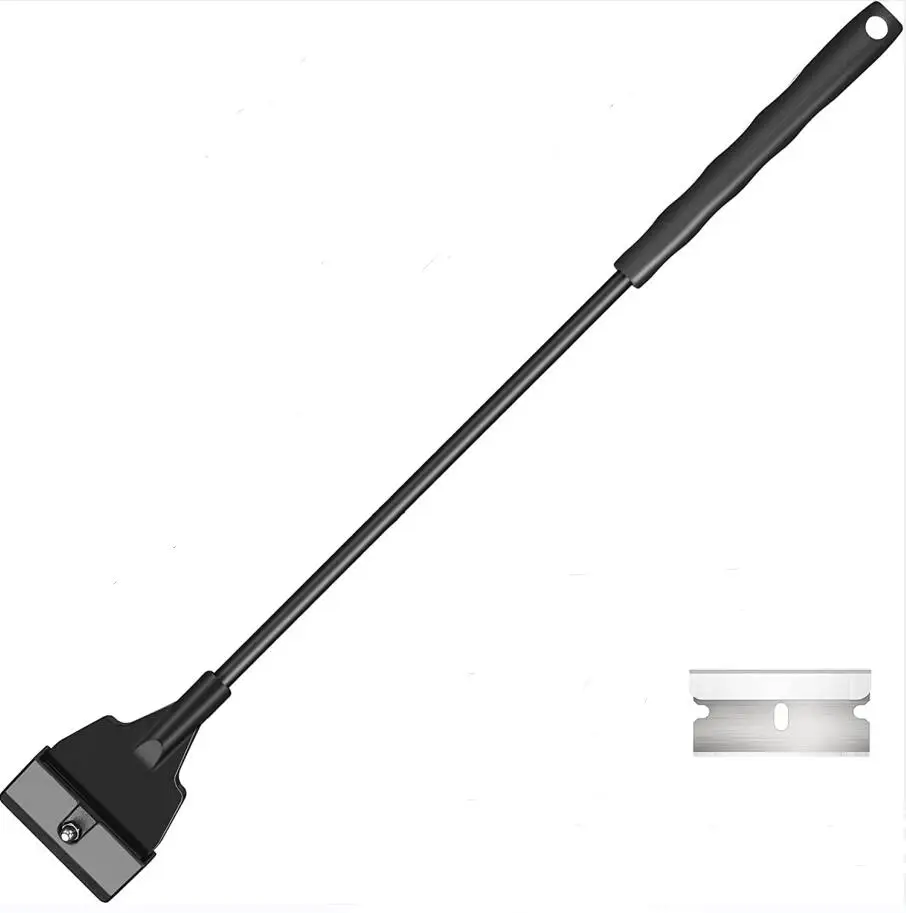 Aquarium Algae Scraper Cleaner, Long Handle Detachable Tank Razor Blade ...