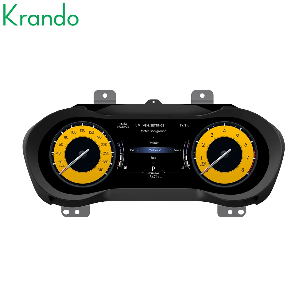 Krando12.3'' Car Digital Cluster For Maserati Ghibli 2014-2020 Linux ...
