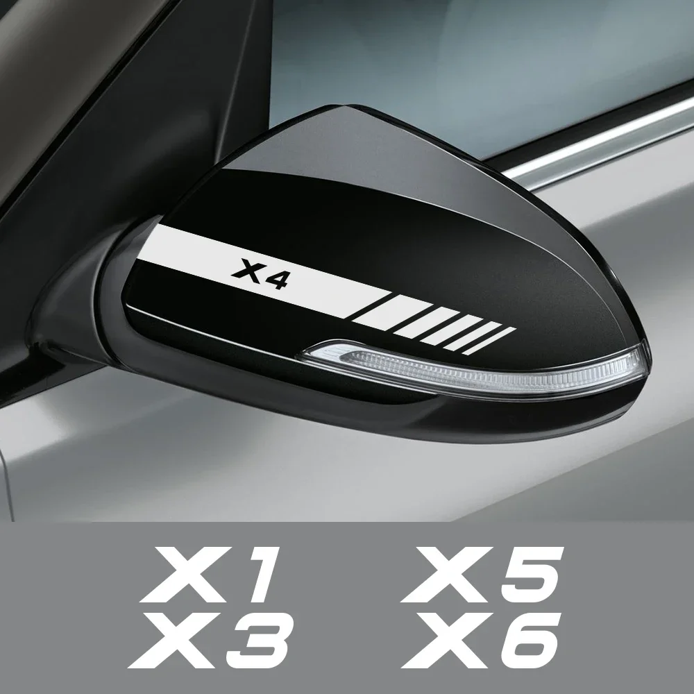 Car-Rearview-Mirror-Stickers-Reflective-Vinyl-Decals-Accessories-For ...