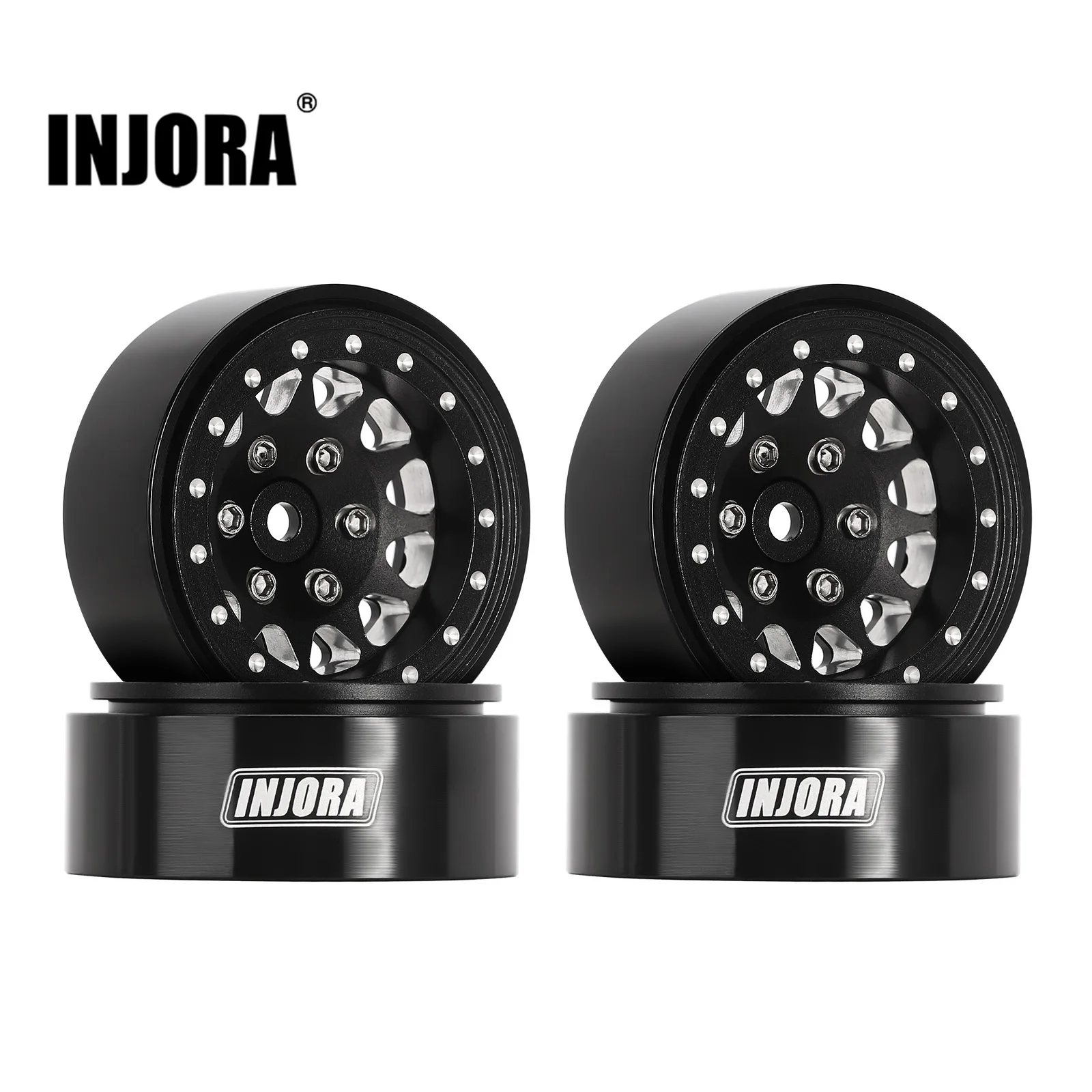 INJORA-1-3-Aluminium-Beadlock-Wheel-Rims-for-1-24-1-18-RC-Crawler-Car ...